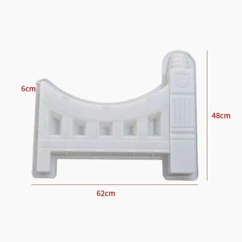 Форма для бетона "Форма для бетона", полипропилен, бесцветная, 34x34 см