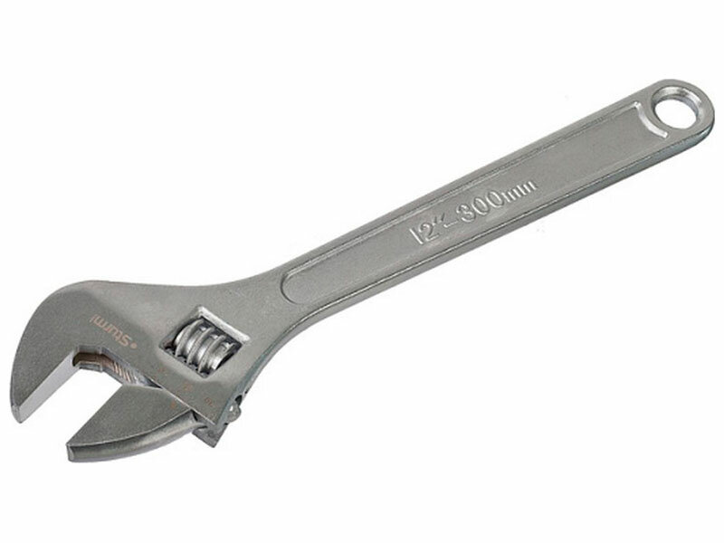 Разводной ключ Sturm! Промо, 300 мм, усиленный, металлическая рукоятка, подвес (1300104SP)