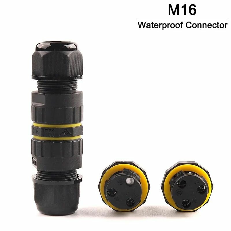 IP68 Водонепроницаемый кабельный разъем Электрический клеммный адаптер Светодиодный соединитель провода Винтовой беспаечный разъем