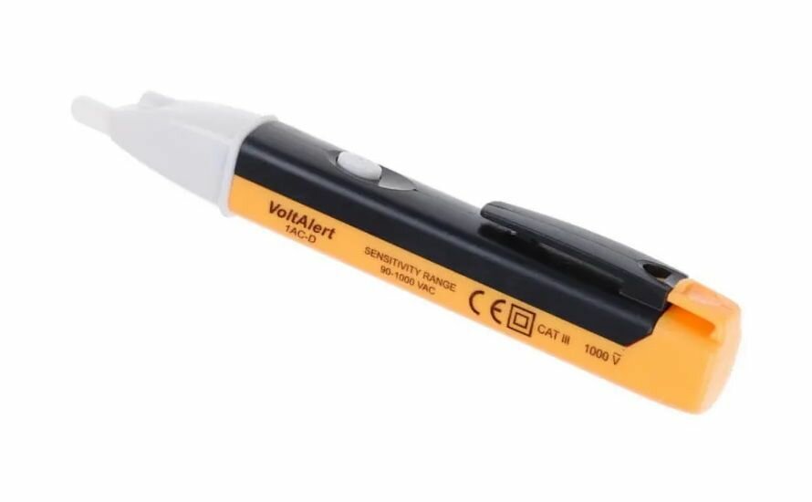 Детектор напряжения бесконтактный 1AC-AD звуковой c подсветкой 90-1000V