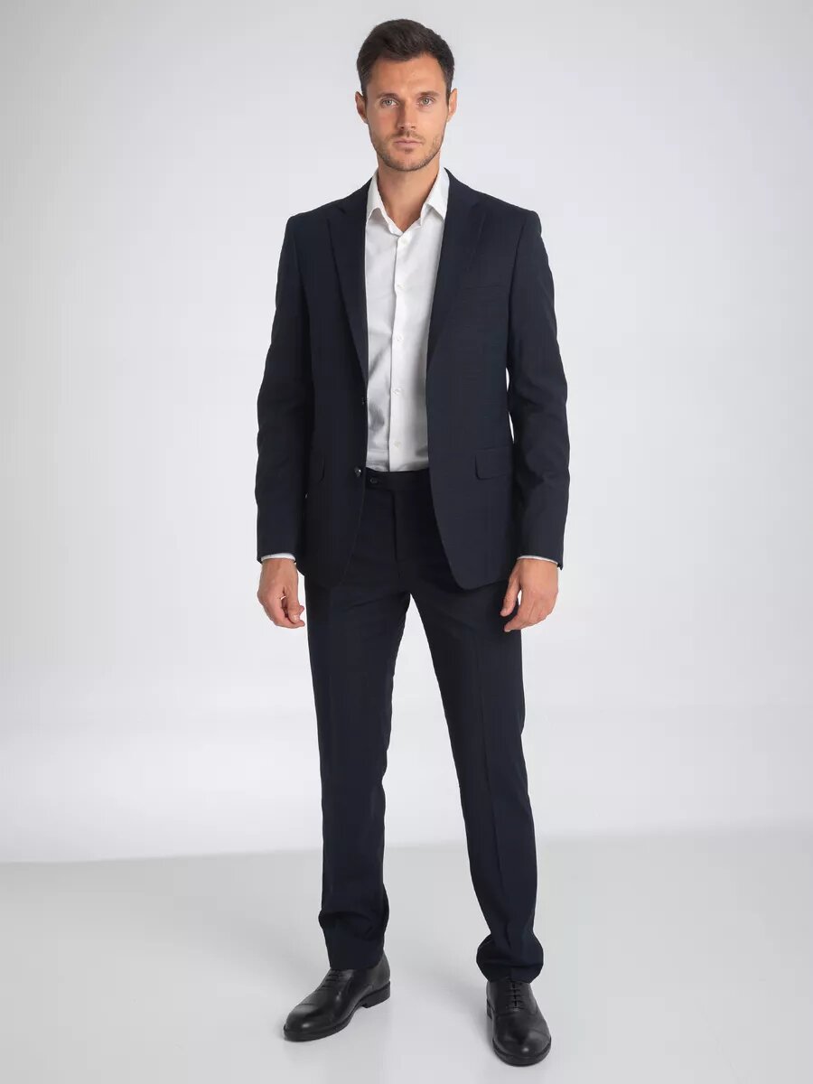 Брюки прямые со стрелками