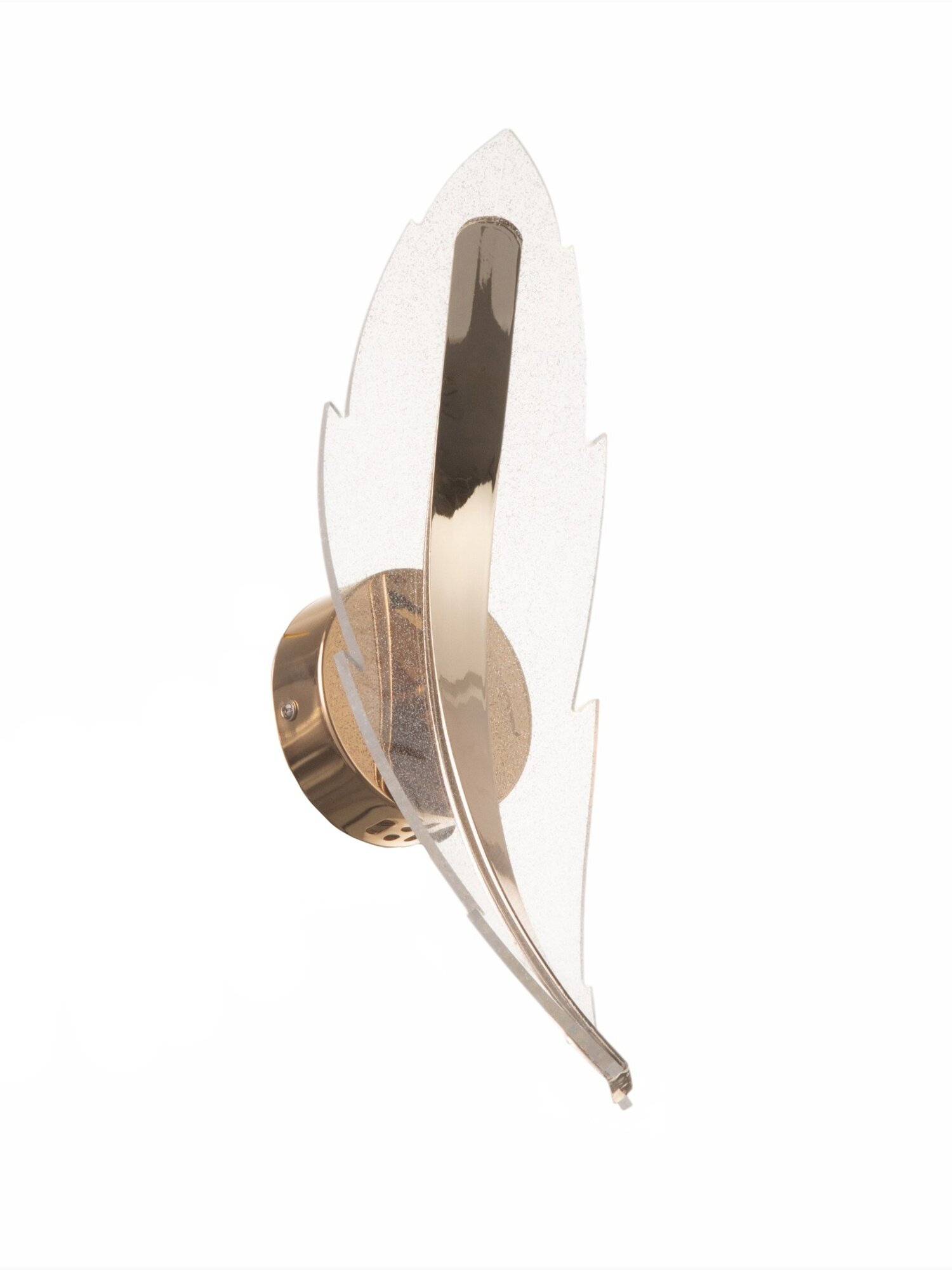 Люстра BayerLux Ursula, LED, 14 Вт, 35x13x13 см, 1 лампа, 4000-6000K, золотая