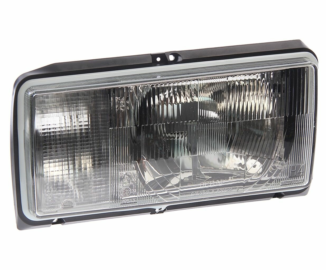 Фара блок правая с белым указателем поворота для ВАЗ Лада 2105, 2107 арт 21050371101003 LADA