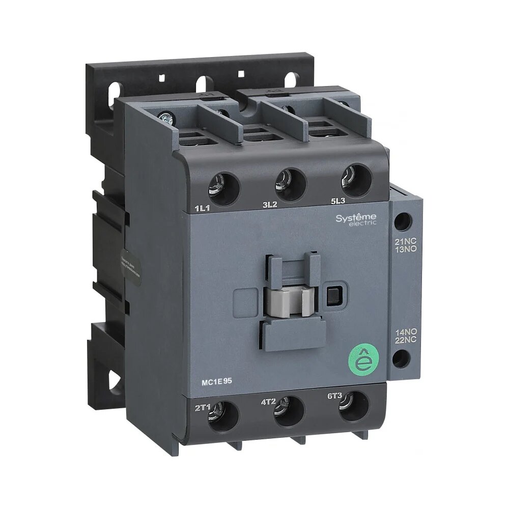 Контактор Systeme Electric MC1E 3п 80А кат. 220В/230В AC 1НО+1НЗ SE MC1E80M7