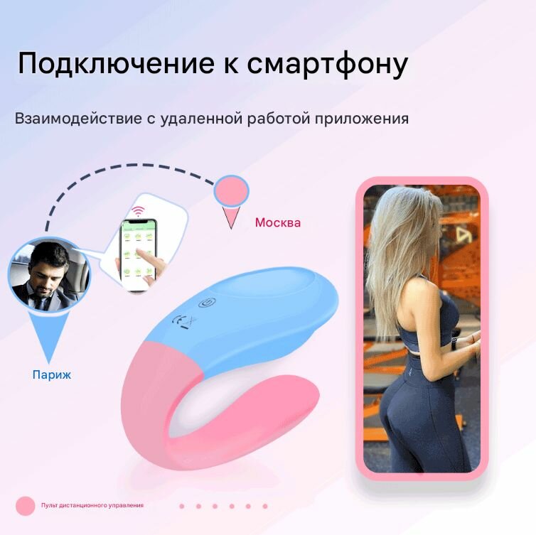 Вибратор, которым можно управлять с помощью мобильного телефона для женской мастурбации