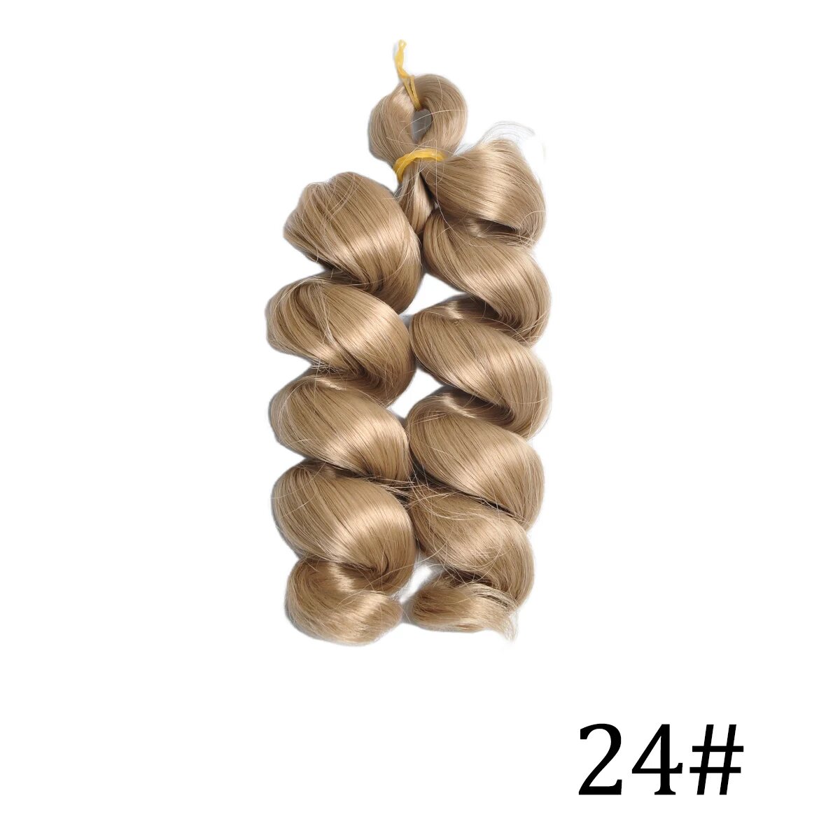 Синтетические кудри 24# бежевый, 3шт