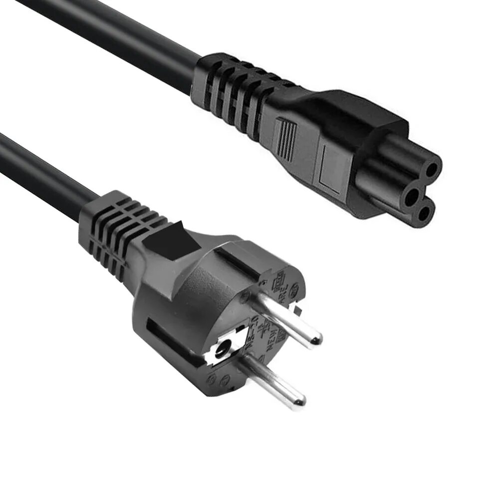 Европейский кабель питания Зарядное устройство AC CEE 7/7 to CEE 7/7 to IEC320 C5 Разъем Schuko to C5 Кабель питания переменного тока ЕС Шнур питания Schuko