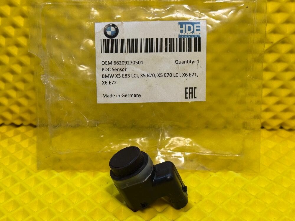 Датчик парктроника задний BMW X5 E70\X3 E83 \X6 E 66209270501