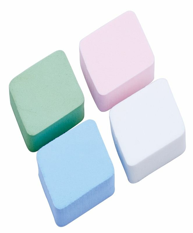 Губки для макияжа DEWAL Pro, 4 шт/уп, разноцветные