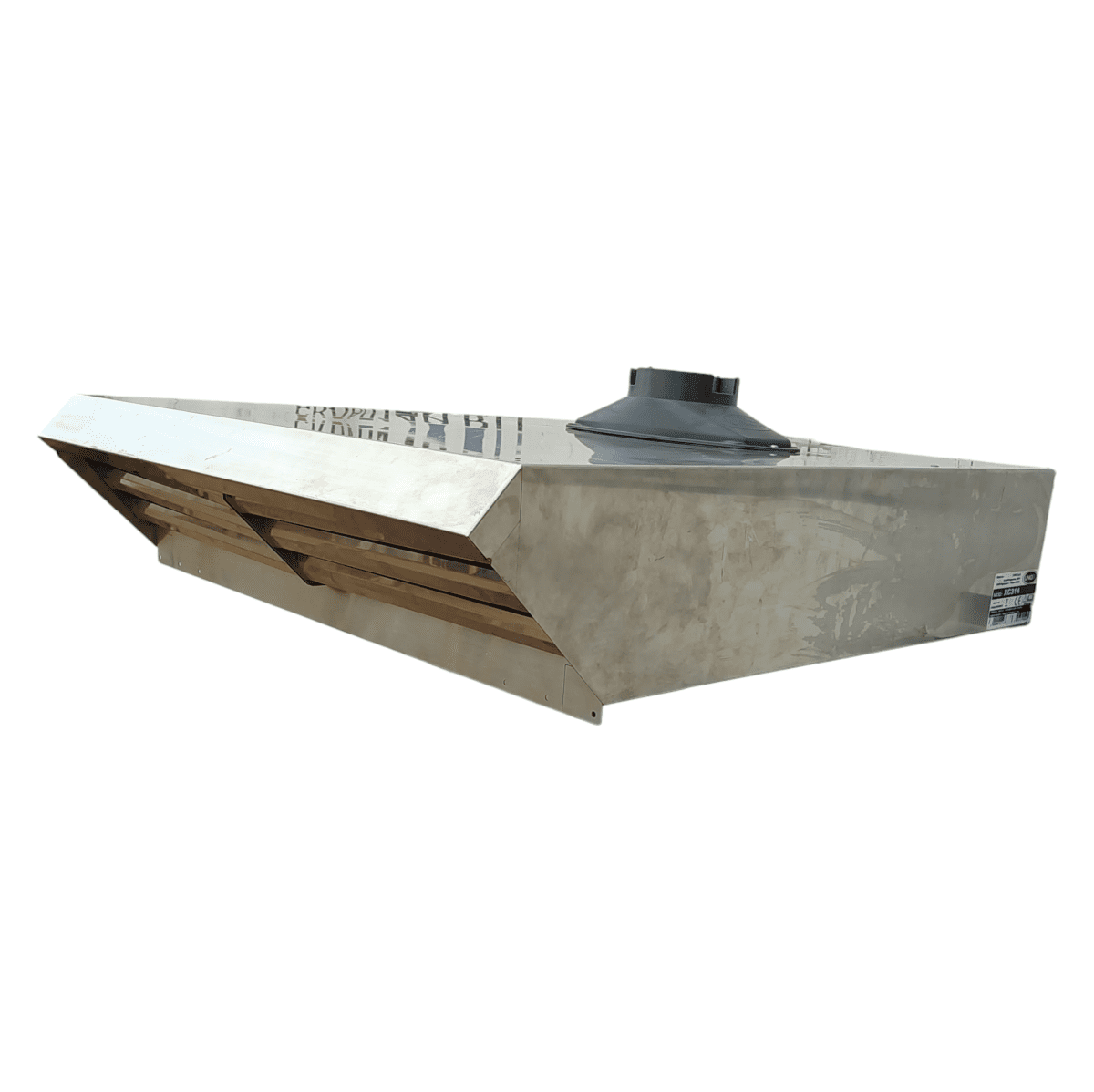 Зонт вытяжной "Unox" XC 314, 75 см х 82,5 см х 27,2 см, мощность 0.2 кВт