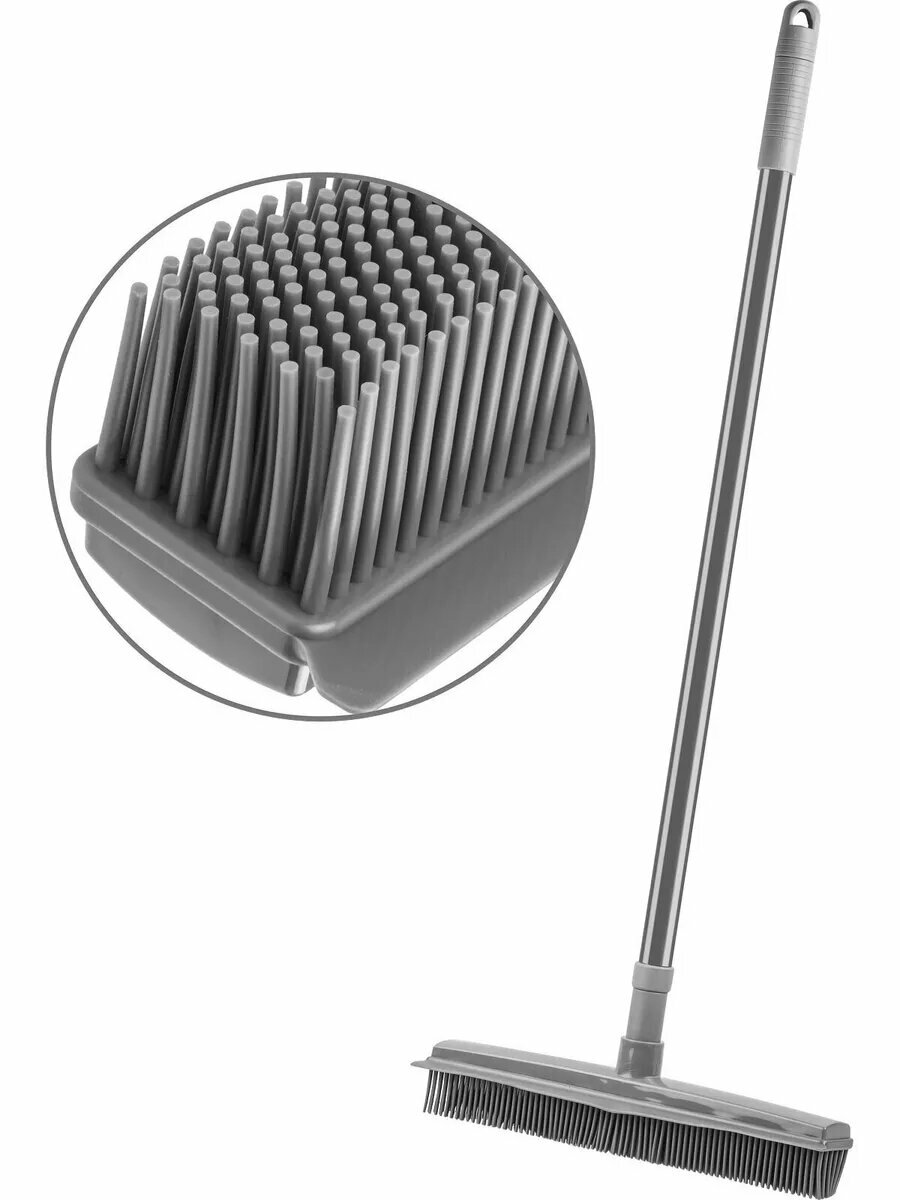 Щетка для уборки резиновая с водосгоном PERFECTO LINEA (43-315120)