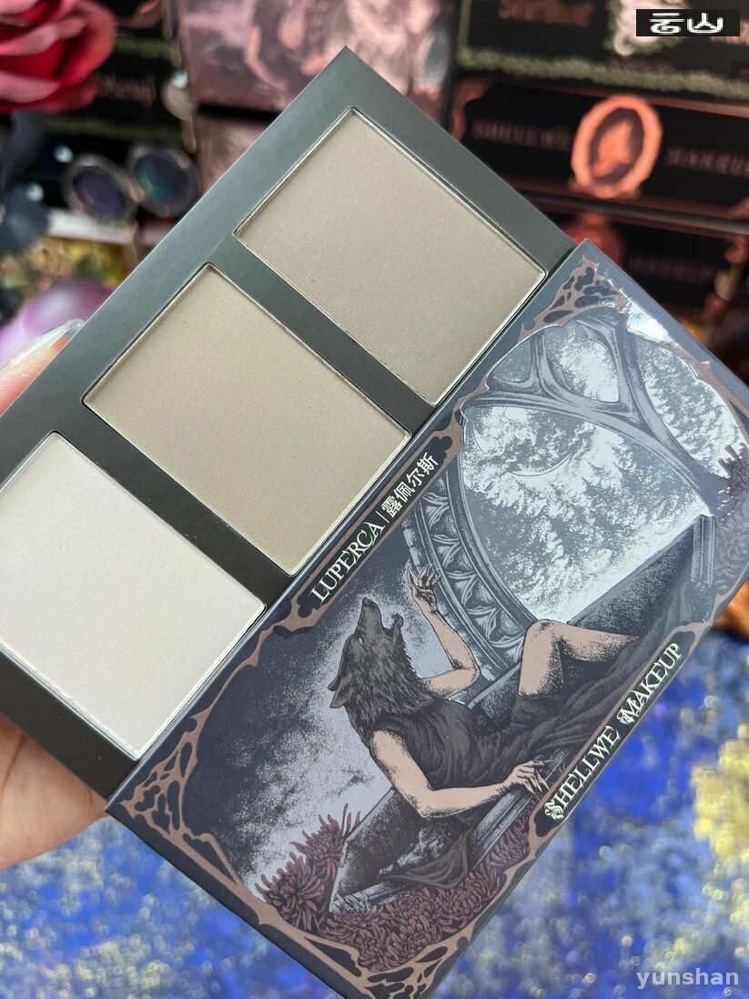 Shellwe Makeup Трехцветная Скульптор для лица ,13g - Luperca-.