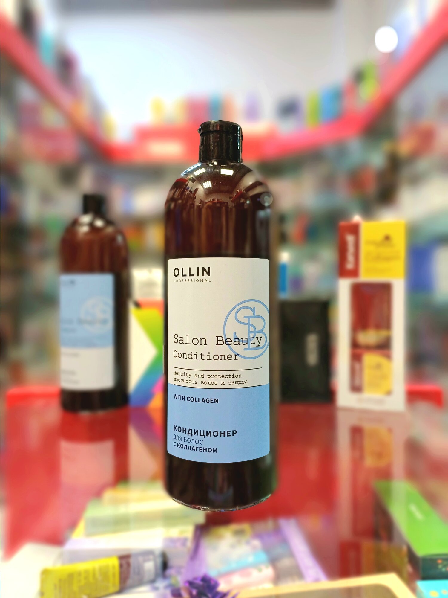 Кондиционер OLLIN PROFESSIONAL SALON BEAUTY с коллагеном для всех типов волос 1000 мл
