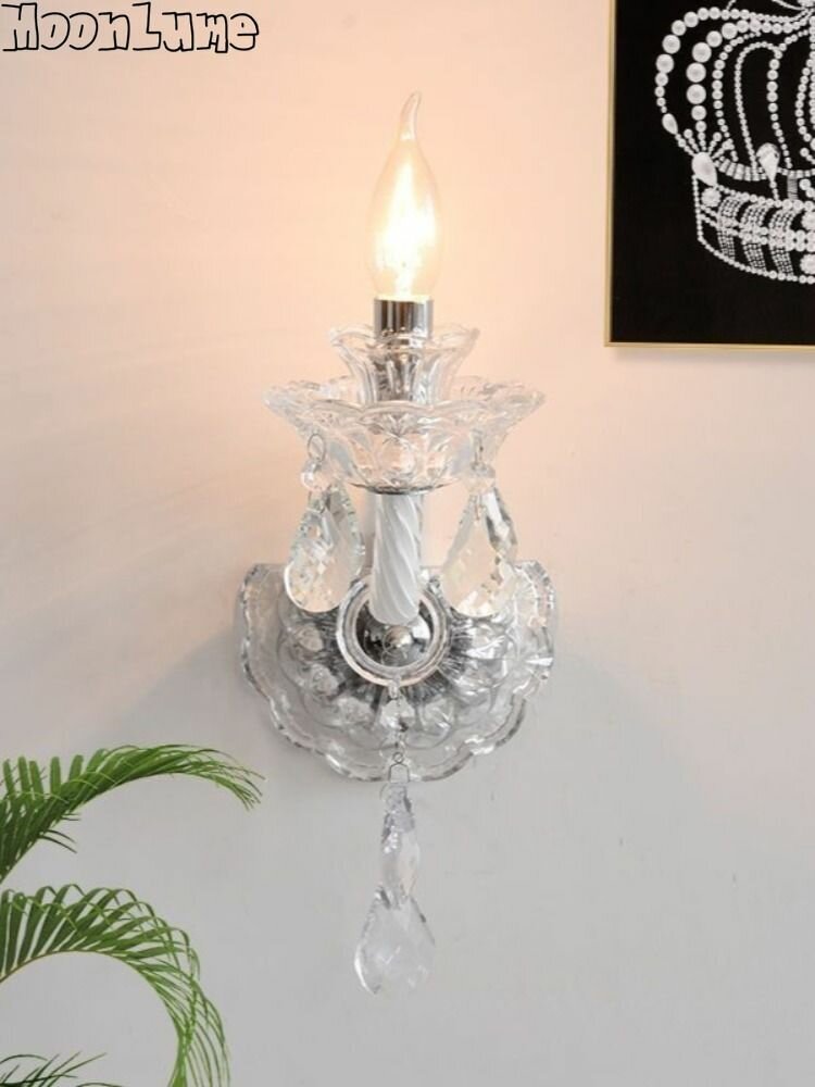 Ретро-бра из французского хрусталя