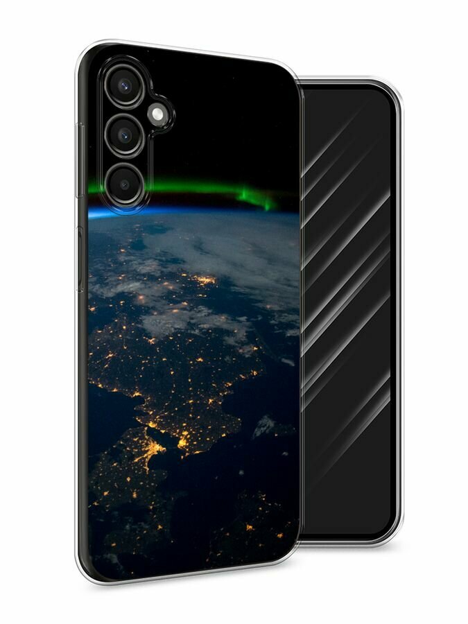 Чехол на Samsung Galaxy A24 / Самсунг Галакси A24 с принтом "Земля из космоса"