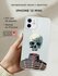 Чехол на Apple iPhone 12 mini / Айфон 12 Мини с принтом "Гусар", прозрачный