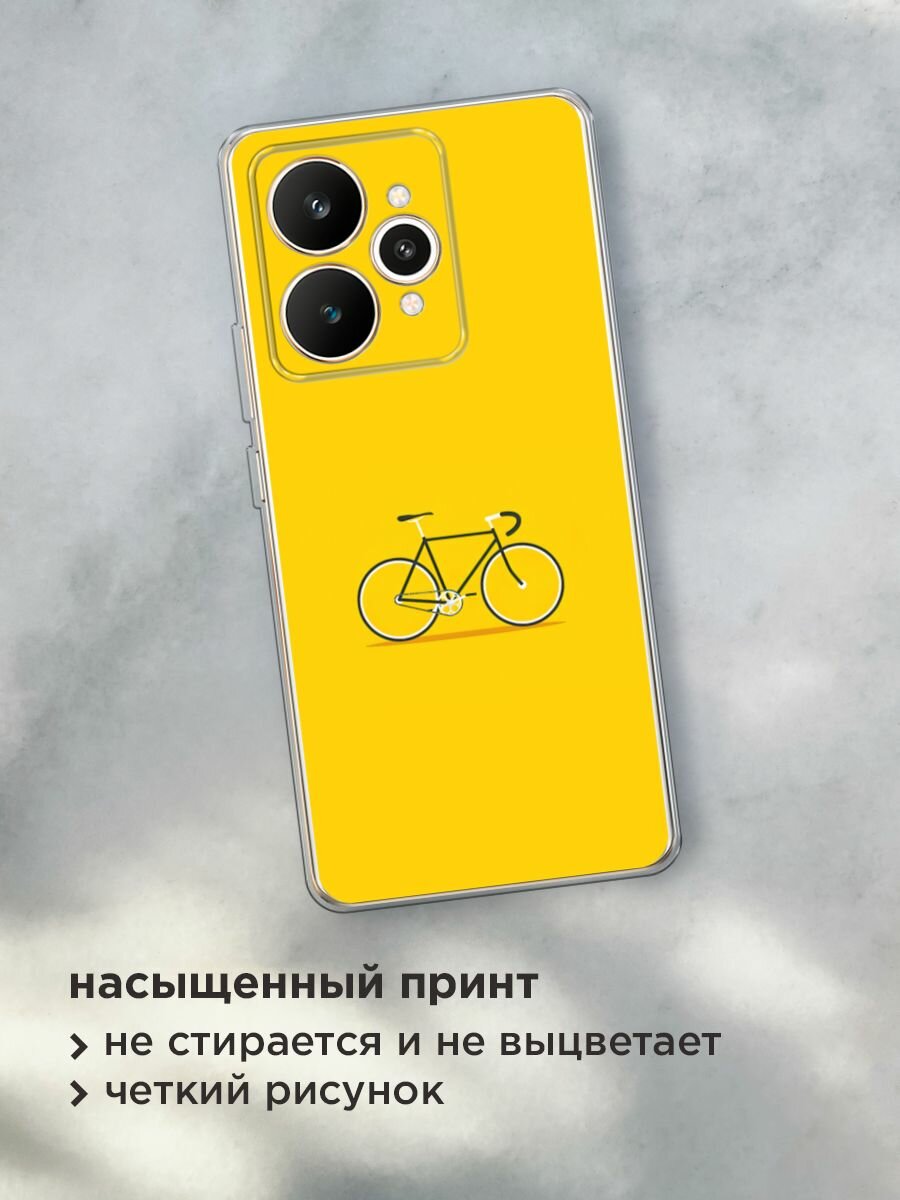 Чехол на Realme 15 / Реалми 15 с принтом "Хобби велосипед 1" — фото 1