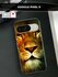 Чехол на Google Pixel 9 / Гугл Пиксель 9 с принтом "Лев арт 8"