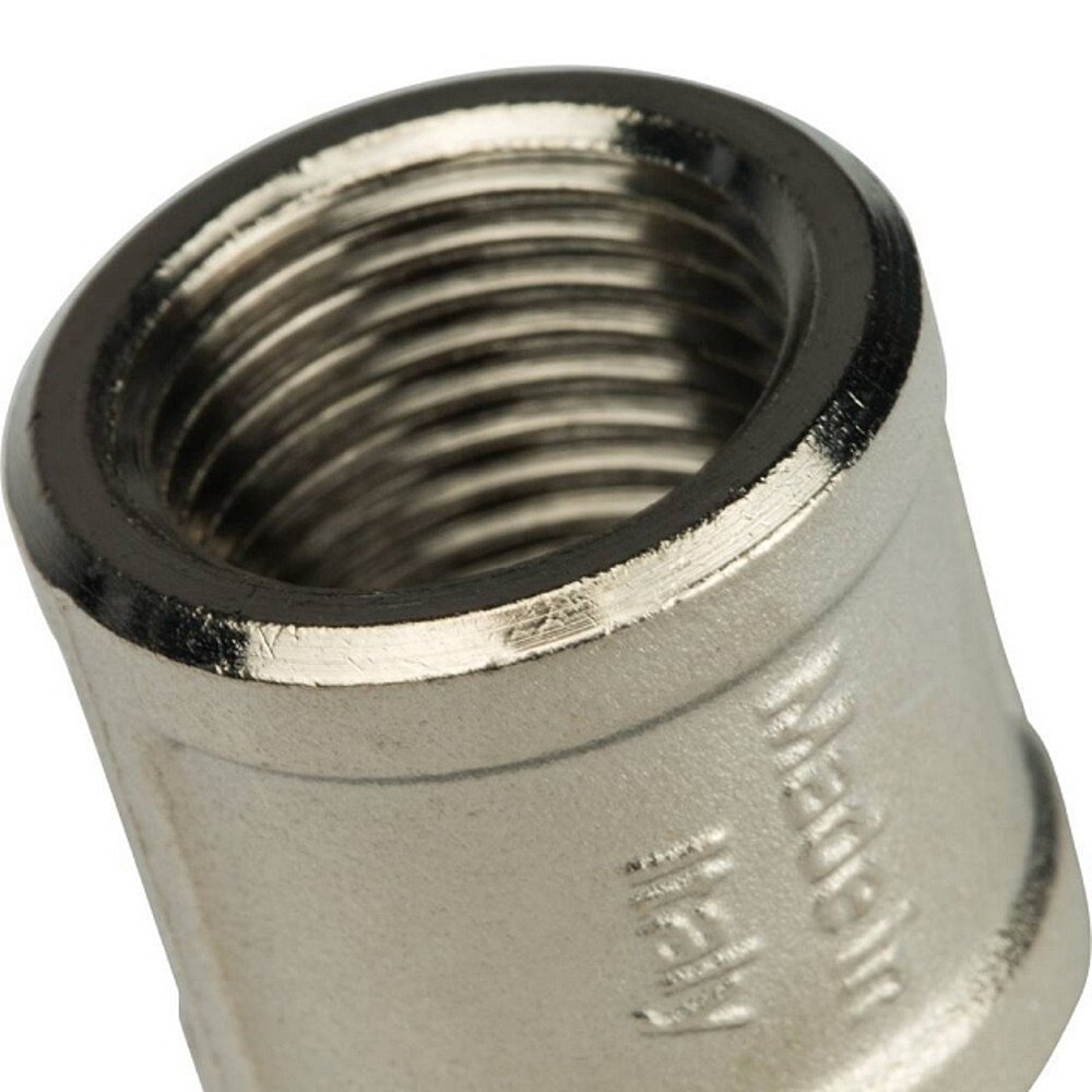Муфта STOUT SFT-0006-001212, ВР, 1/2", латунь никелированная