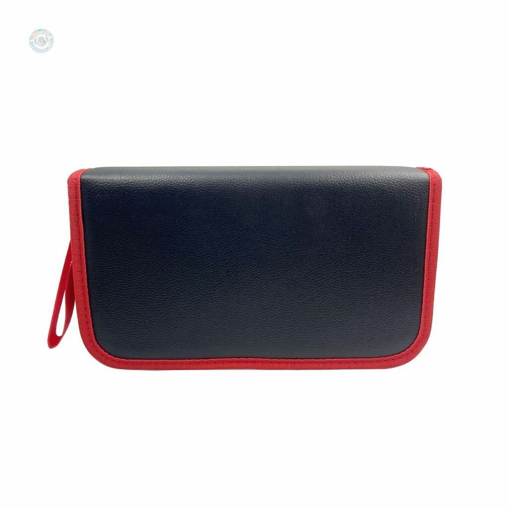 Сумка для инструментов электрика, кожаный пенал-органайзер с тканью Оксфорд, компактный ящик для отверток и ключей, портативный кейс для домашнего ремонта и учебных мастерских