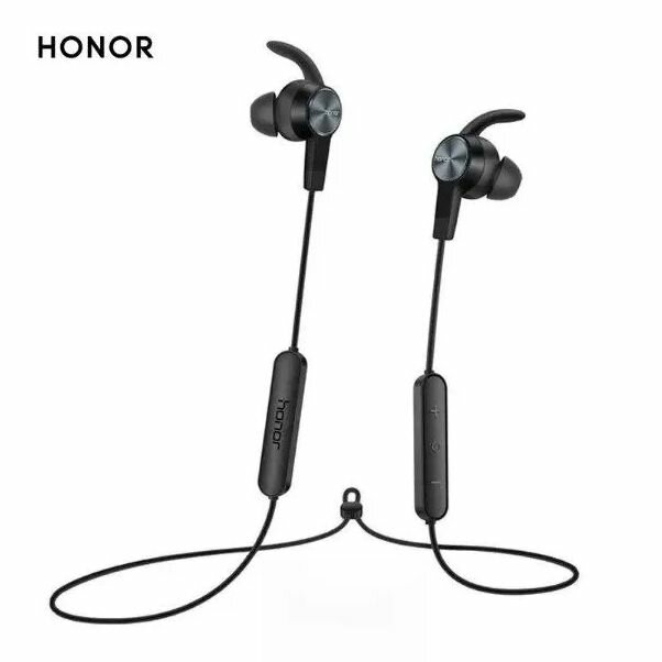 Honor Наушники беспроводные с микрофоном Honor Sport AM61, Bluetooth, USB, Чёрный