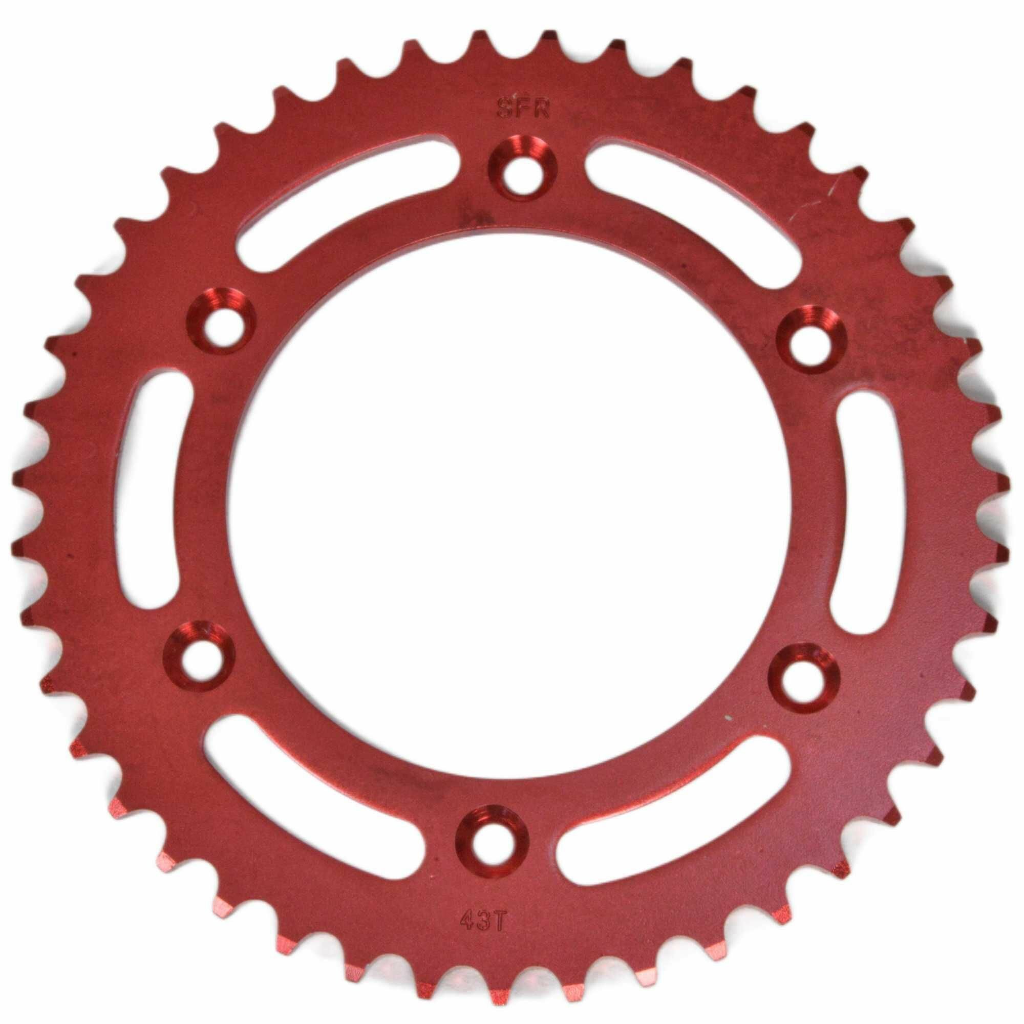 Венец, звезда ведомая (520-43) SFR Кросс 250-450 6х153х125 красная