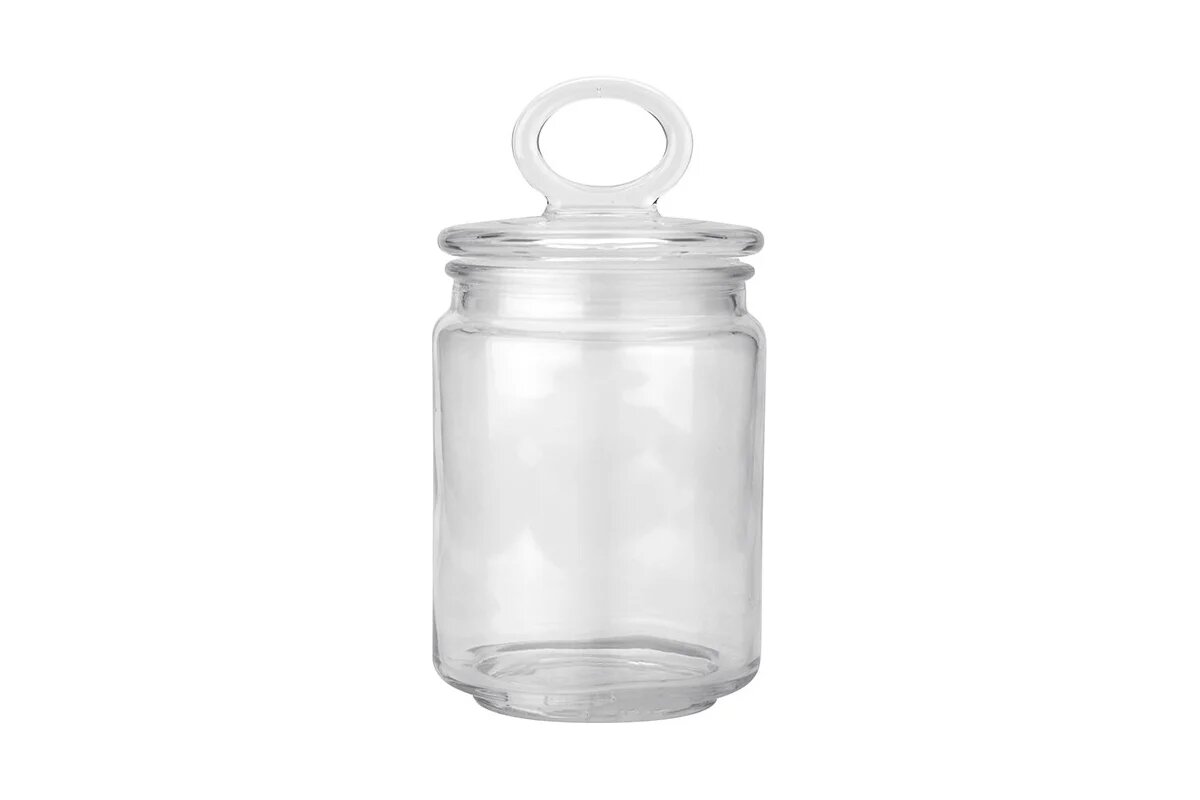 Mallony COPPETTA стеклянная банка 0.65 л для сыпучих продуктов с крышкой для хранения круп