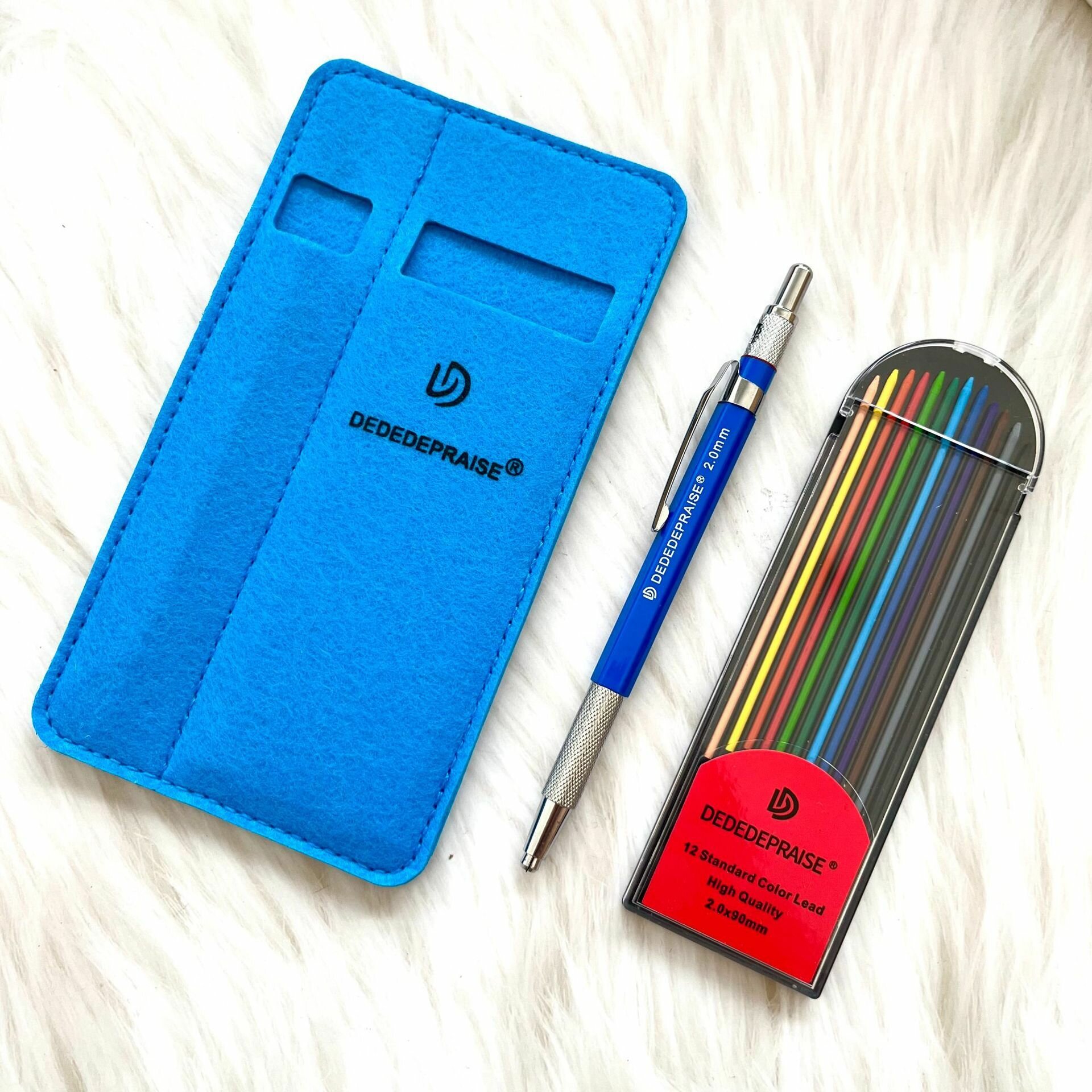 Uniklo Карандаш, твердость: HB (Твердо-мягкий), толщина: 2 мм, 1 шт.