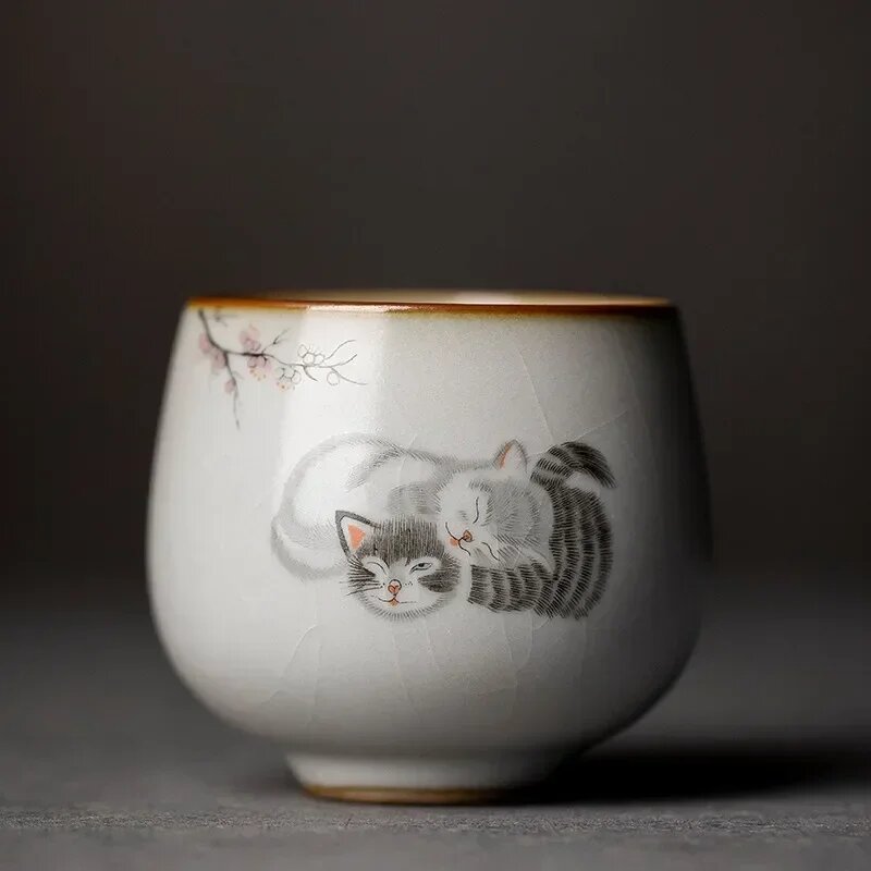 Керамическая чашка для чая RI ONIY TEASET A1 -- 6.3X6CM 110ML