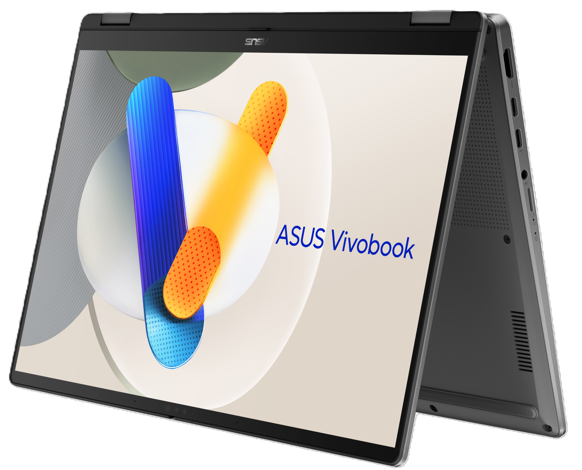 Ноутбук Asus VivoBook 14 Flip OLED TP3407SA-QL055W 90NB14Y1-M00690 (Core Ultra 7 2200 MHz (256V)/16384Mb/1024 Gb SSD/14"/1920x1200/Win 11 Home)