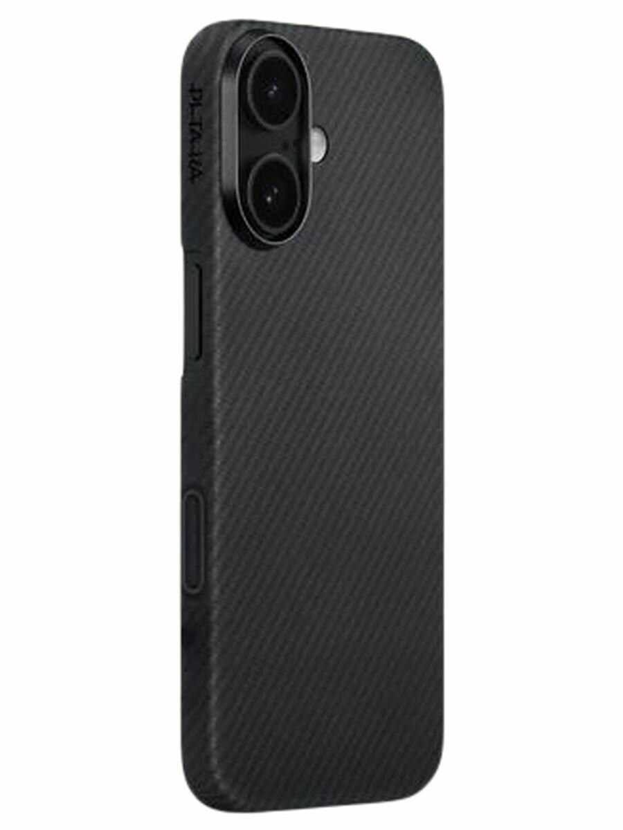 Чехол Pitaka ultra-slim case для iPhone 17 600D, black/grey (twill)
