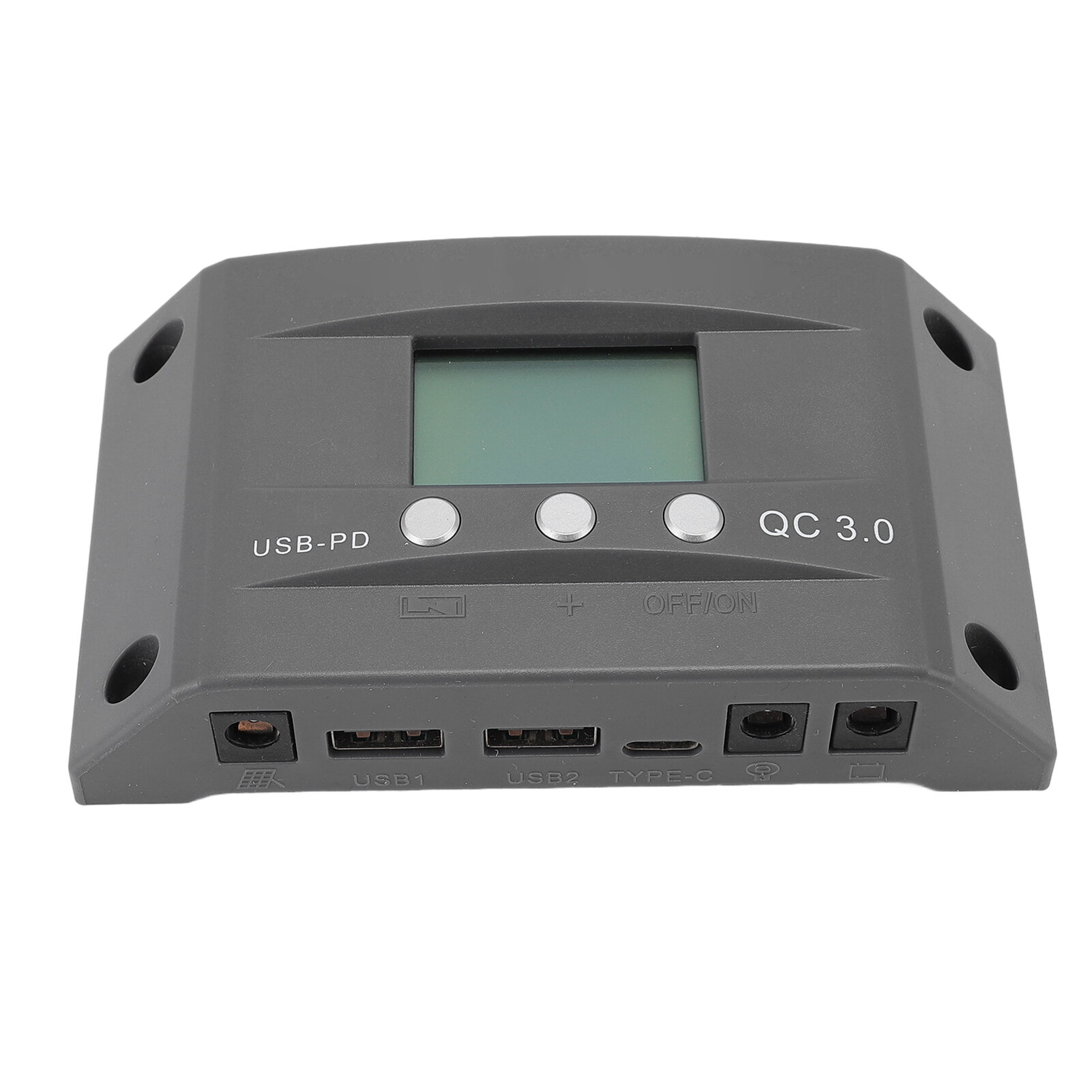 MPPT контроллер заряда солнечной батареи 12 В 24 В автоматический адаптивный порт постоянного тока ЖК-светодиодный дисплей двойной USB интеллектуальная регулировка регулятор солнечной панели для кемпинга на открытом воздухе 50 А