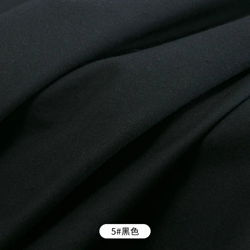 Однотонная холщовая ткань 0,5 м/1 м/2 м, 100% хлопок для самостоятельного изготовления чехлов для диванов, штор, скатертей, подушек, сумок, швейный материал