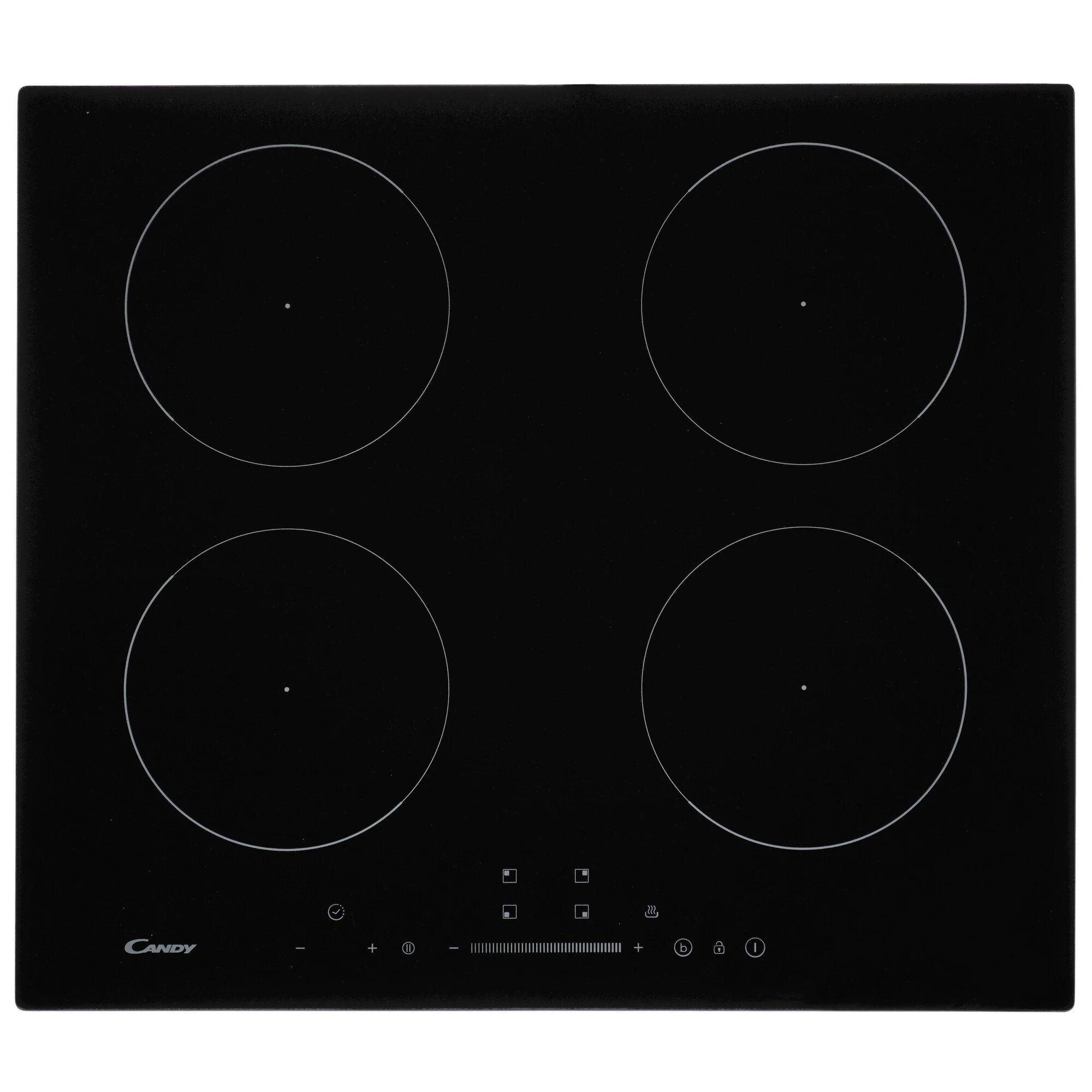 Варочная панель Candy CIS642SCTT, встраиваемая, сенсорное управление, 4 конфорки