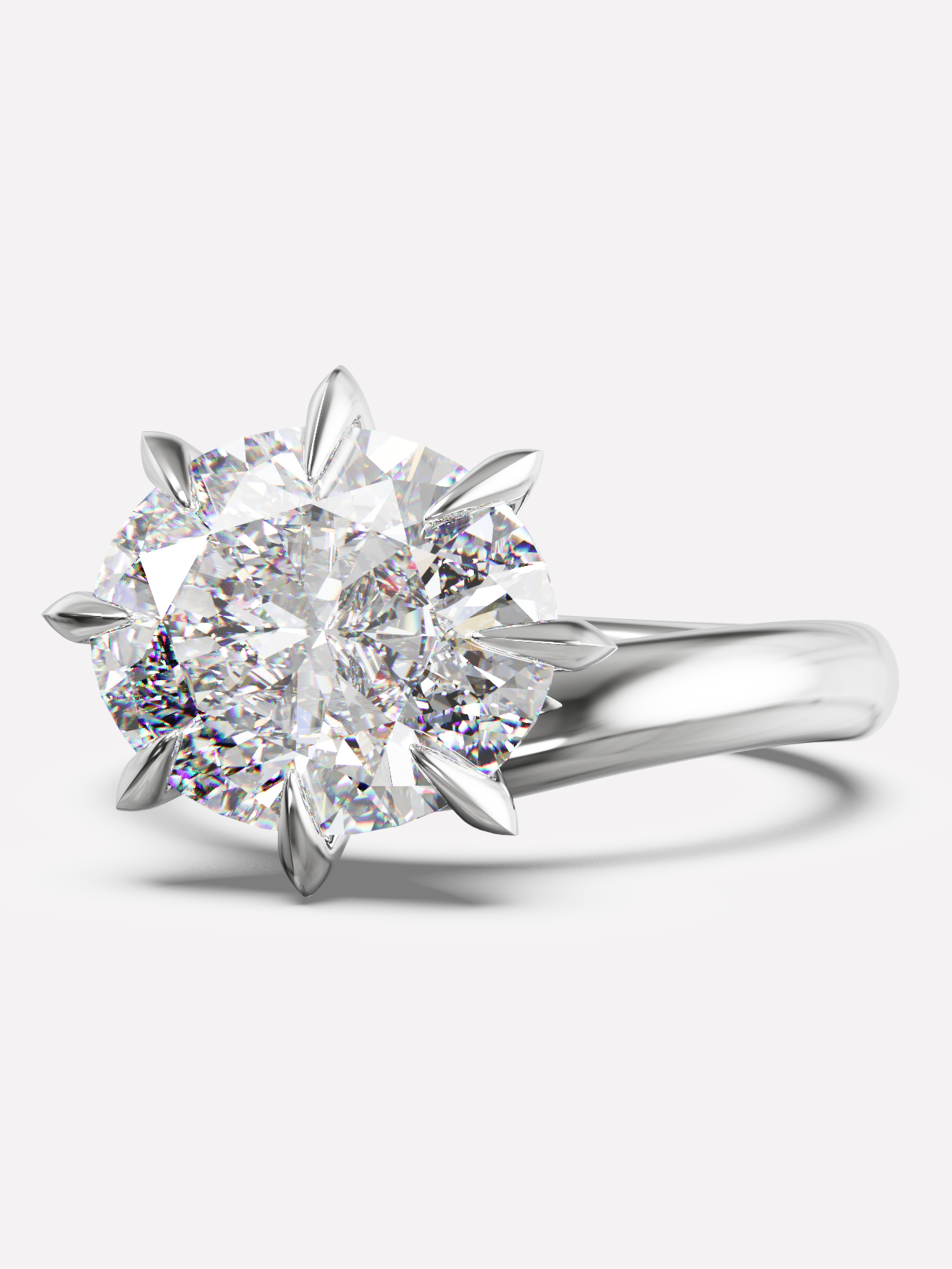 Кольцо, фианит