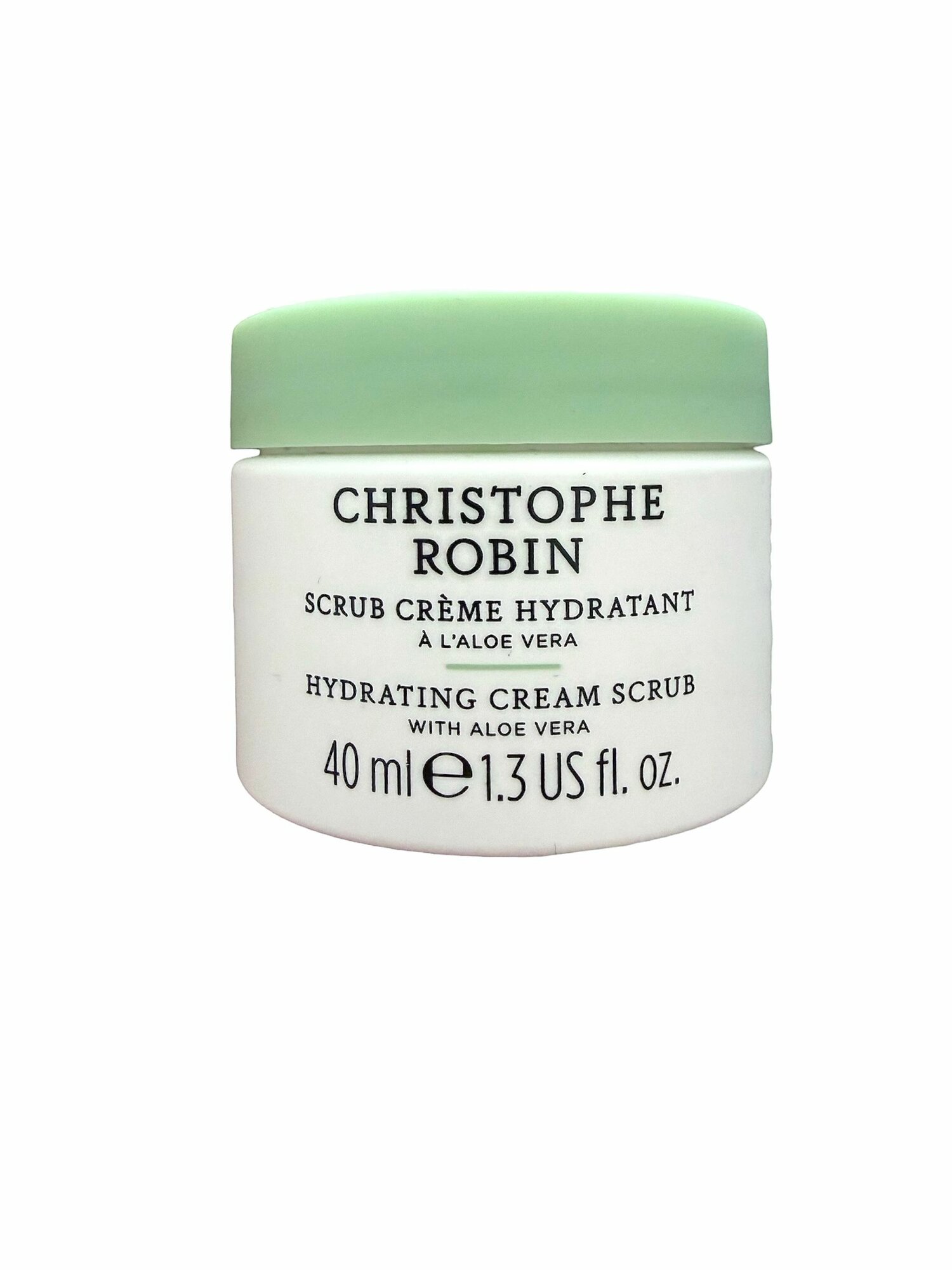 Christophe Robin Paris Мини Очищающий увлажняющий скраб Hydrating Cream Scrub 40мл
