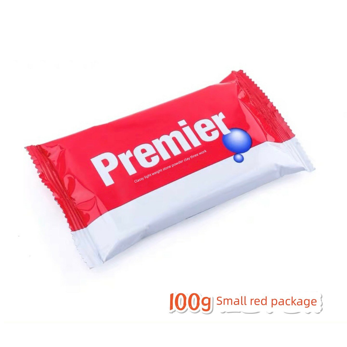 Глина из красной фасоли [Red Bean Clay] – легкая полимерная глина PADICO Blue LaDoll, импортированная из Японии 100 г