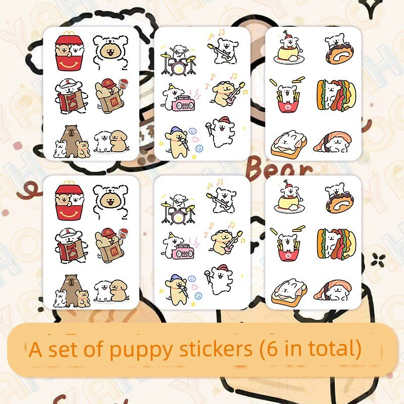 Милые наклейки Куроми, татуировки-наклейки с героями мультфильма «Ультраман», детские наклейки с клубничным медведем