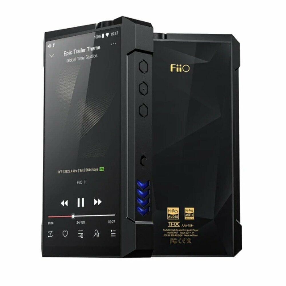 FiiO M17 Настольный MP3-плеер С Двумя Разъемами ES9038PRO/Android 10, 5,99 Дюйма /THXAAA-78+