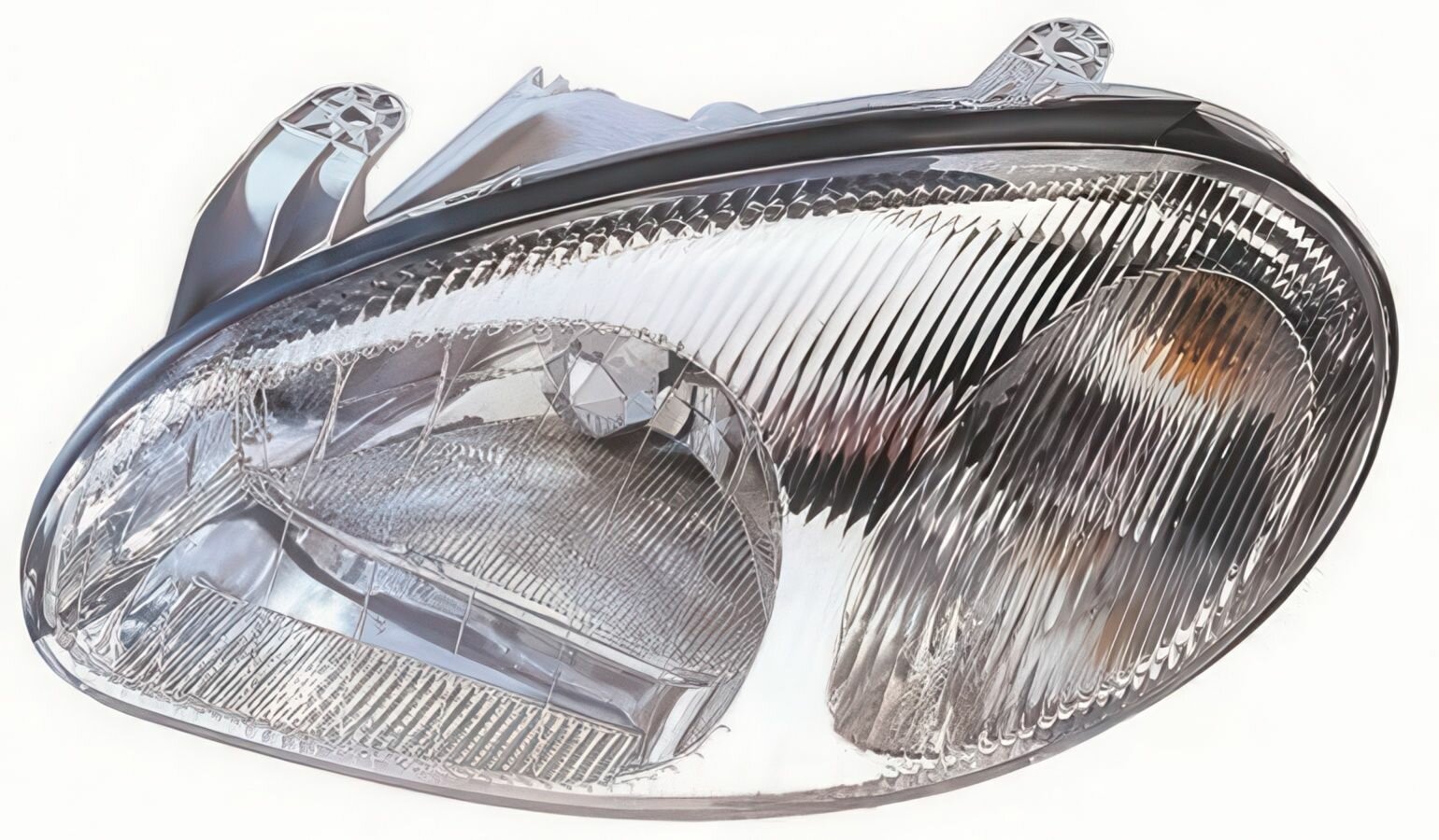 Фара правая для Шевроле Ланос 1998->, Дэу Ланос 1998->, oem 96304611 арт 2221104RLDEMN