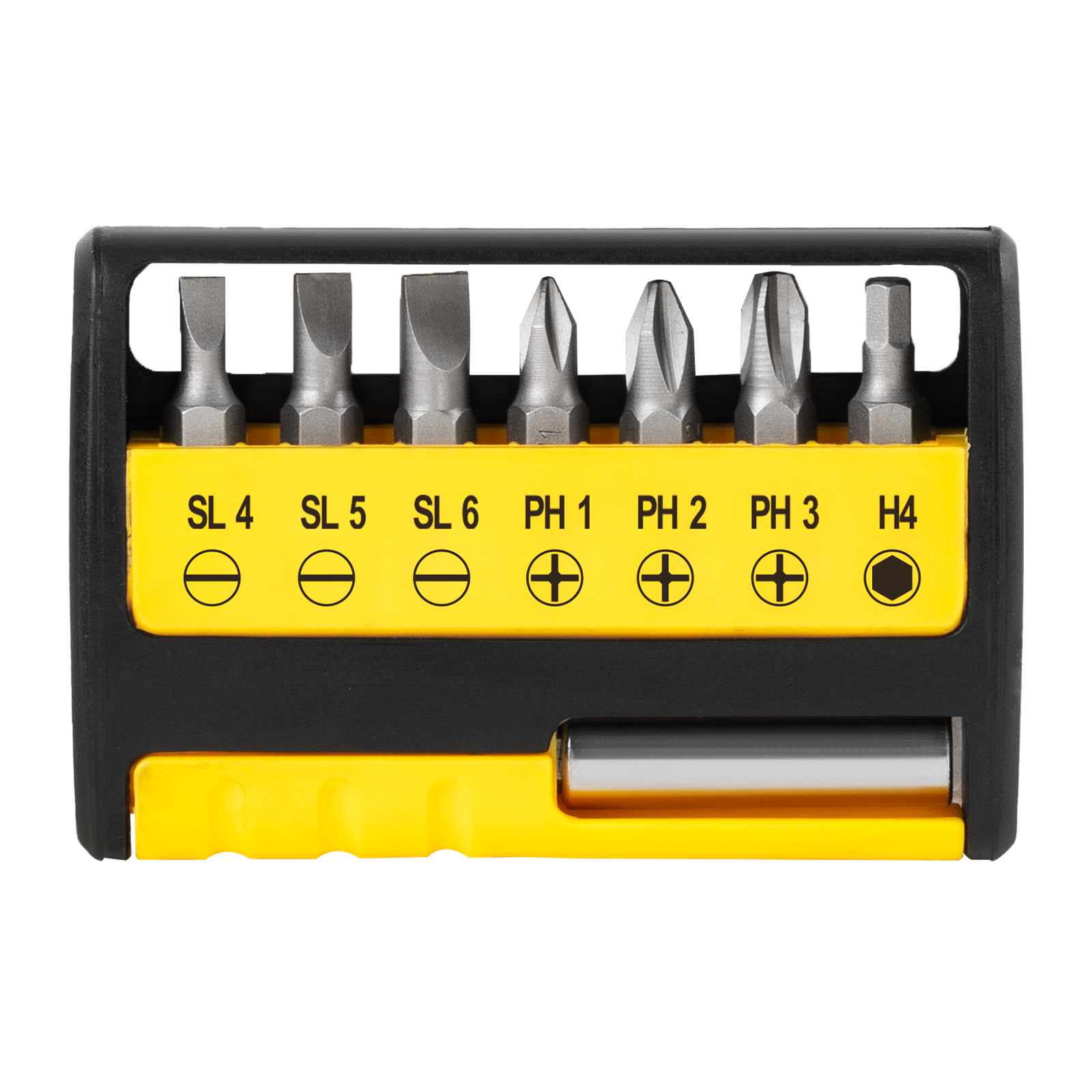 Набор бит Kolner KBITS8C, односторонние, 95 мм, хромованадиевая сталь