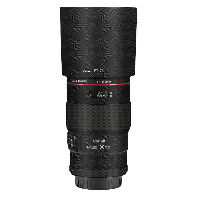Meiben Tang 3M Защитная пленка для объектива Canon EF 100mm f/2.8 Macro Lens - Черный с нордическим треугольником