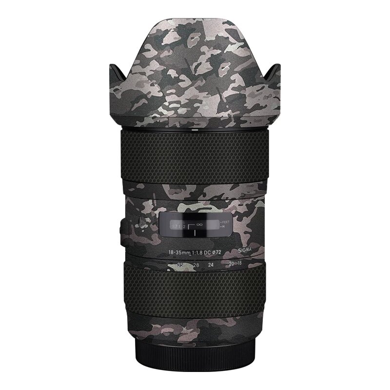 Защитная пленка Sigma 18-35mm F1.8 для Canon EF Mount, полная защита с 3M клеем, камуфляж