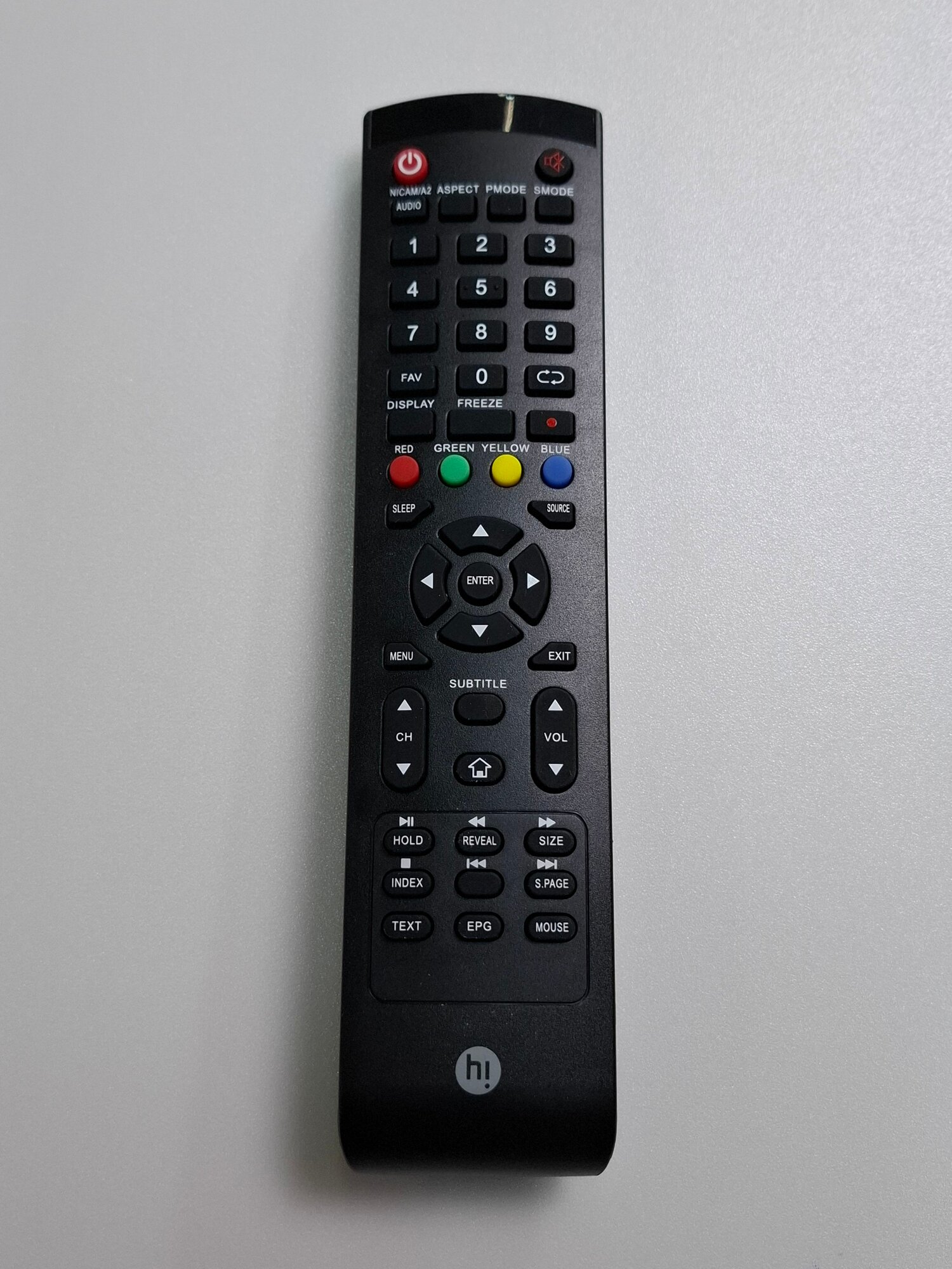 Пульт ДУ, для телевизора HI HX-55U01FB P: PT550GT07-1 ver1.0