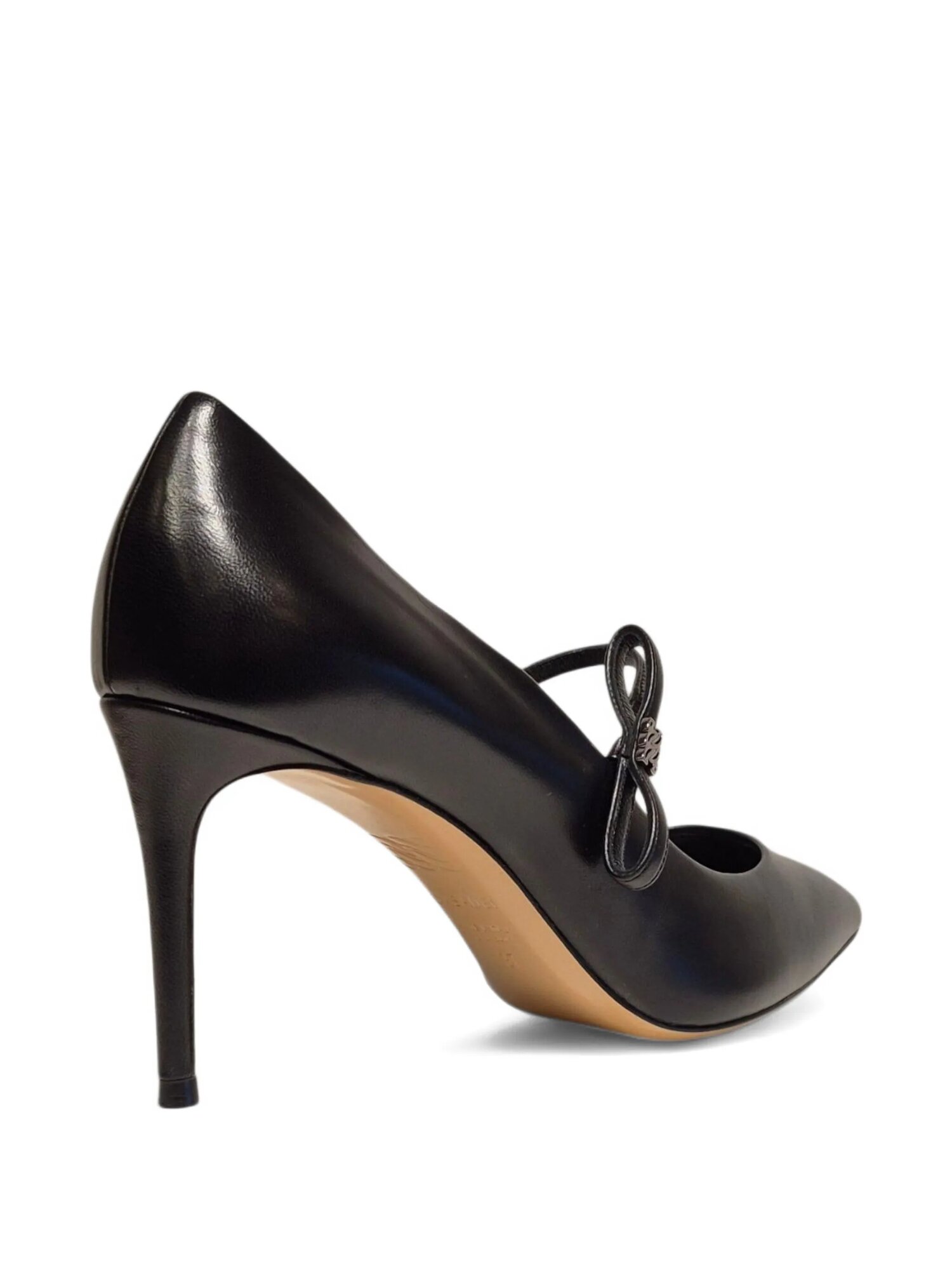 Туфли Casadei Julia Melody 80, размер 36, black/black — фото 1