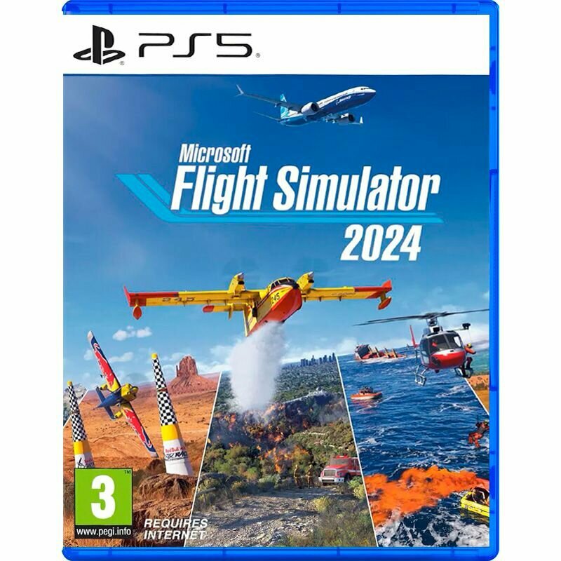 Игра Microsoft Flight Simulator 2024 (русские субтитры) для PS5