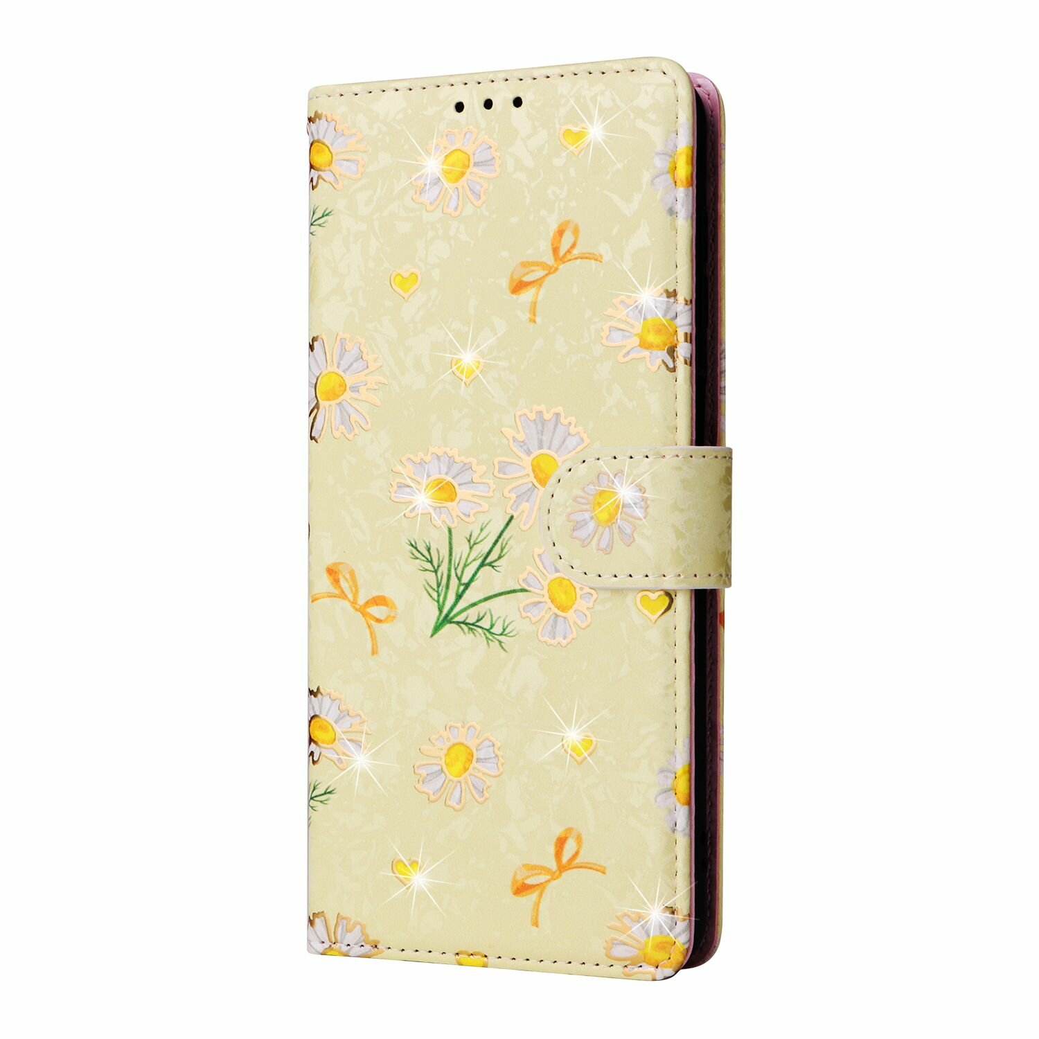 Чехол для Samsung A32 4G книжка Yellow Daisy — надёжная защита смартфона