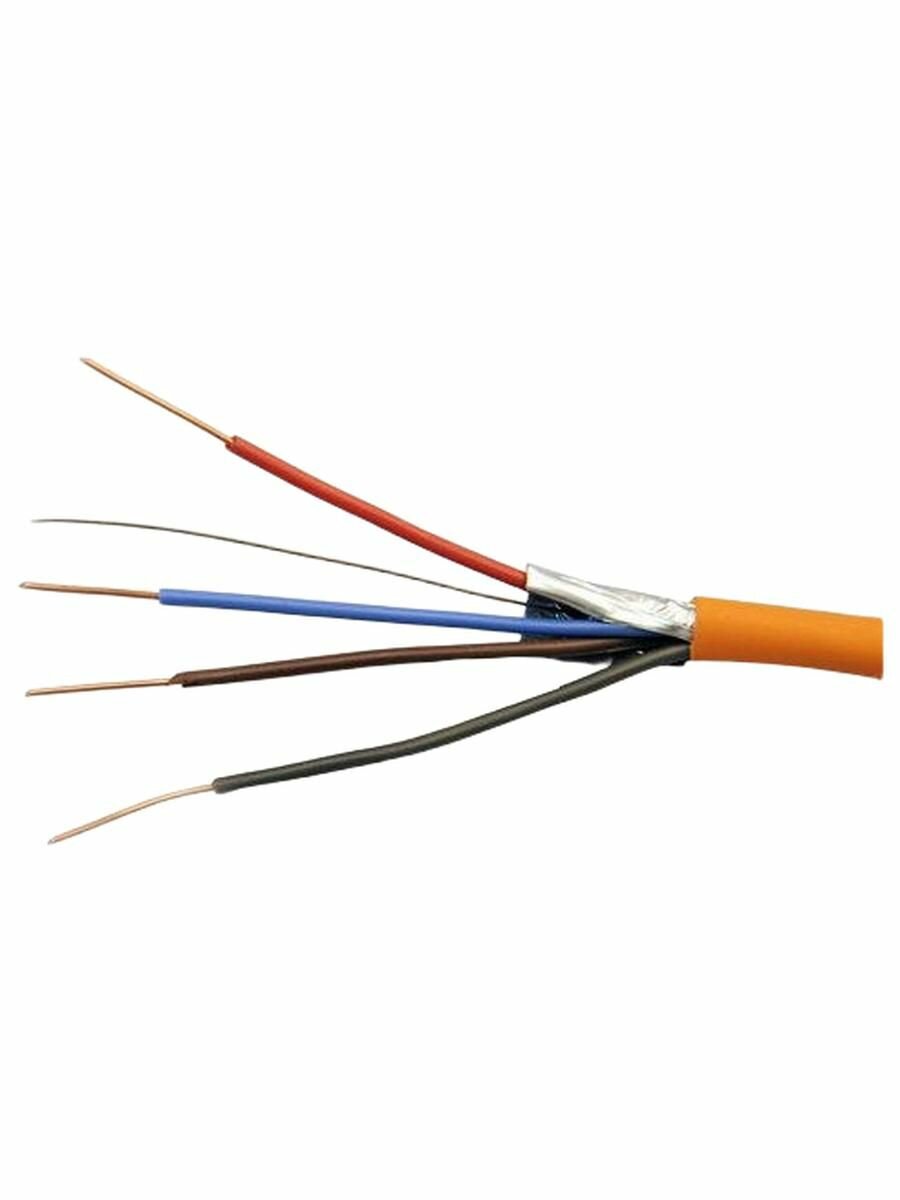 Кабель кпсэнг(А)-FRLS 2*2*0,5 Технокабель-НН для ОПС и СОУЭ, экранированный, нг(А) FRLS, 50 метров