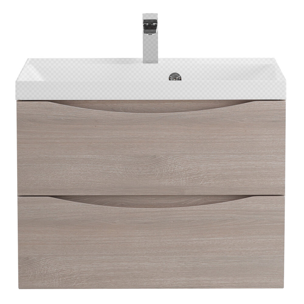 Тумба под раковину BelBagno Marino 600-2C-SO-RG-P Rovere Grigio