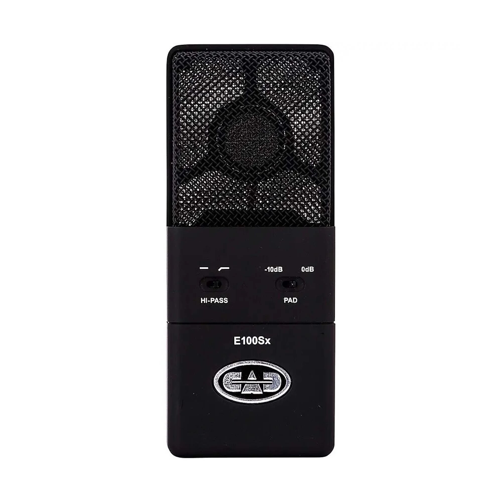 Студийный конденсаторный микрофон CAD E100Sx, черный, суперкардиоидный